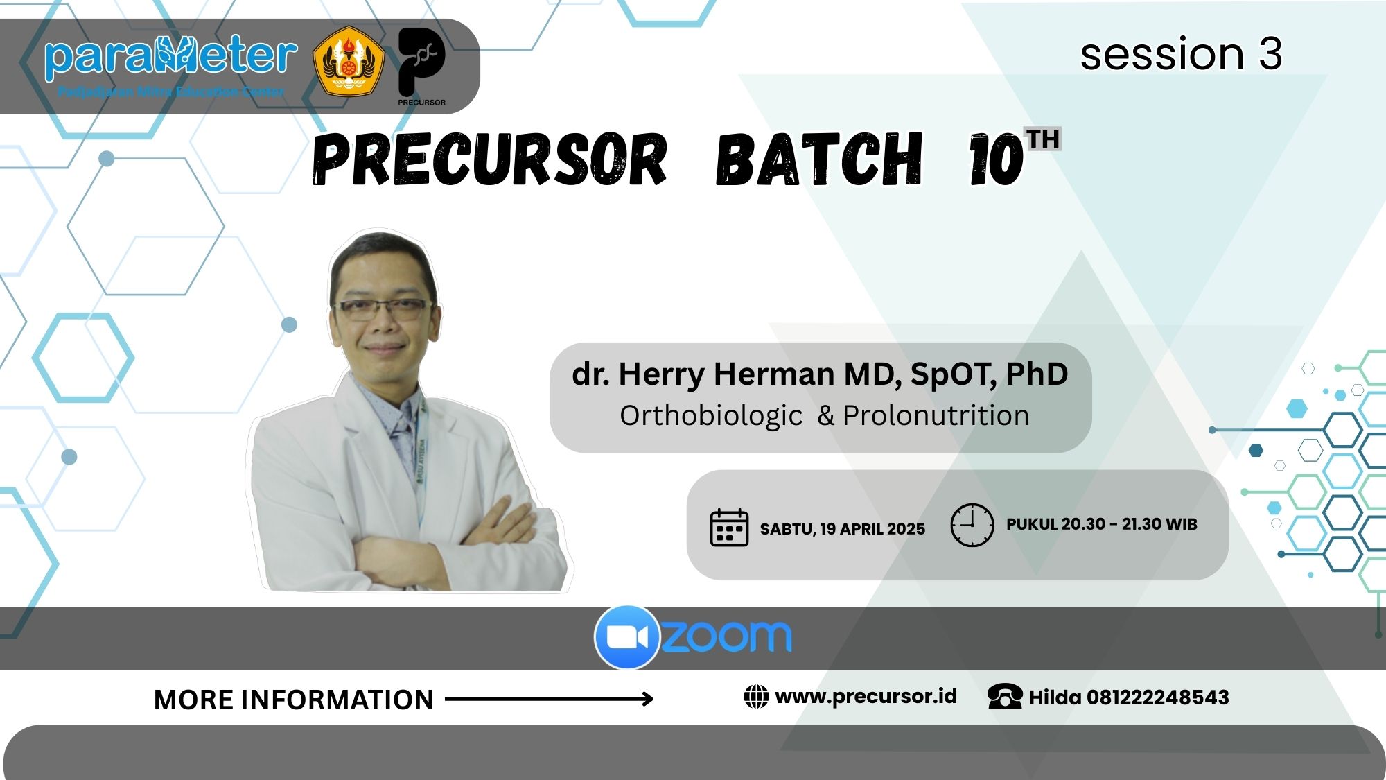 PRECURSOR BATCH 10 SESI 3 2025 – Precursor