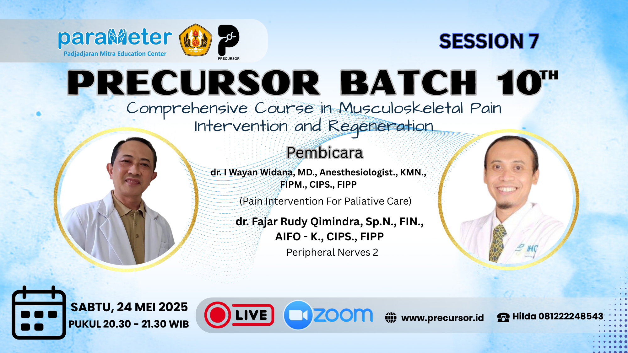 PRECURSOR BATCH 10 Sesi 7 2025 – Precursor