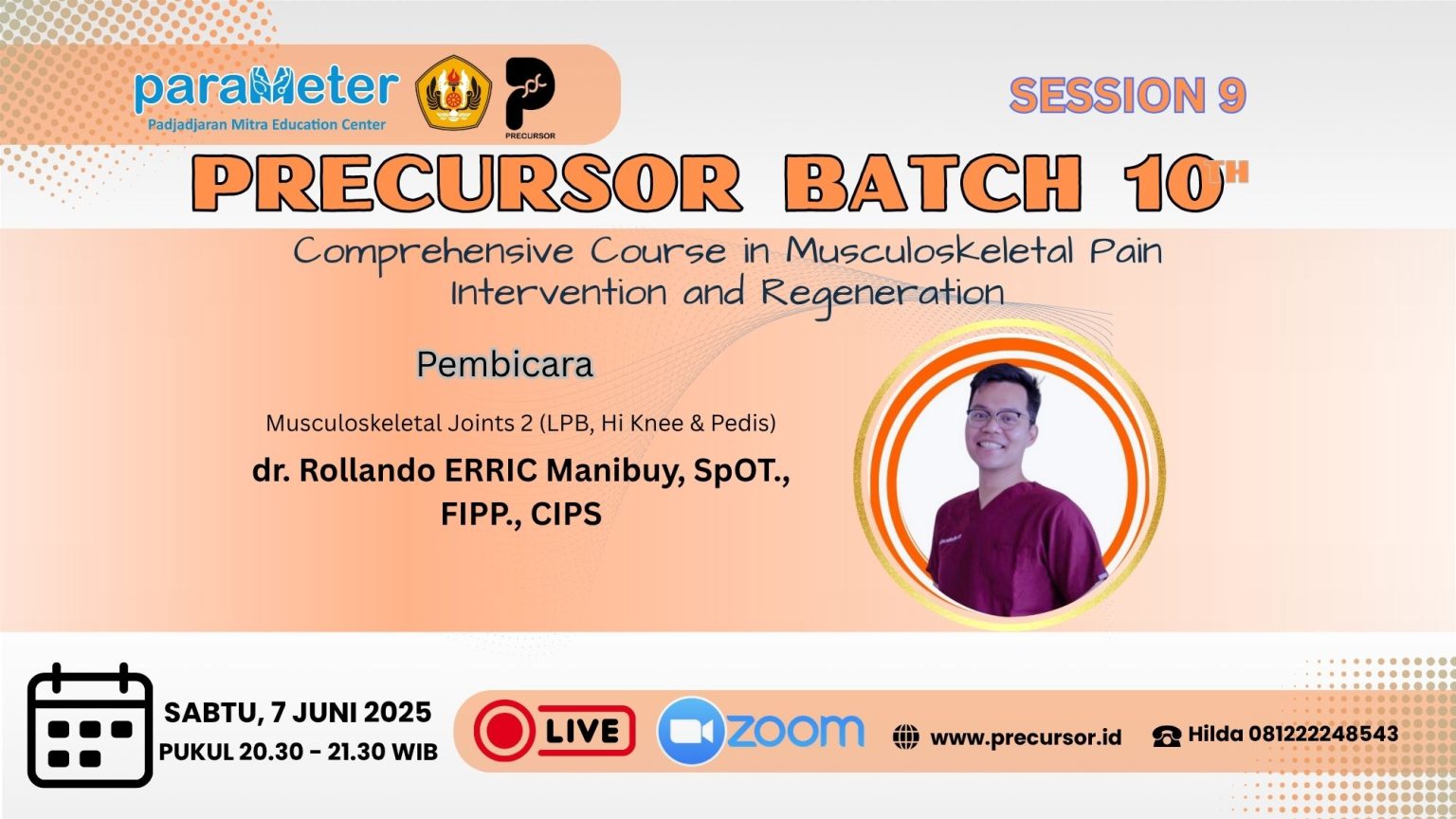 PRECURSOR BATCH 10 Sesi 9 2025 – Precursor